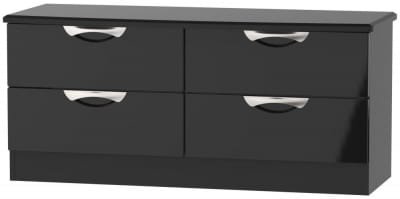 Camden Black Gloss Bed Box - SASO Shop and Save Online